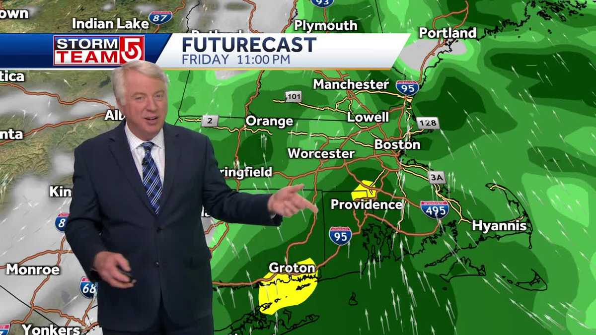 Video: Chilly night; Rain, humidity returns Friday