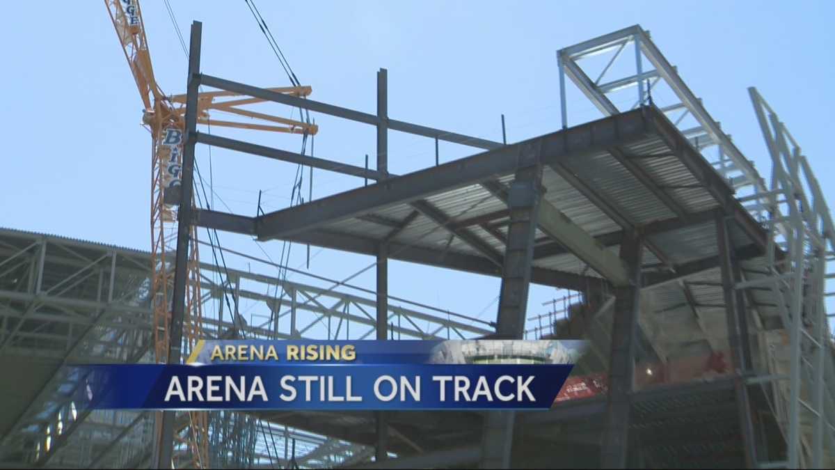Will new arena, surrounding amenities be ready on time?