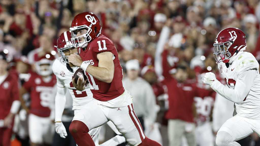 Where does OU's win over No. 7 Alabama rank in Sooners' history?