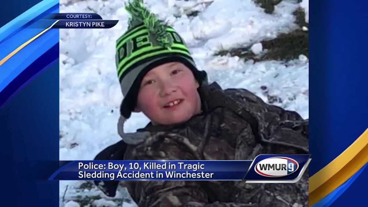Boy, 10, killed in tragic sledding accident in Winchester