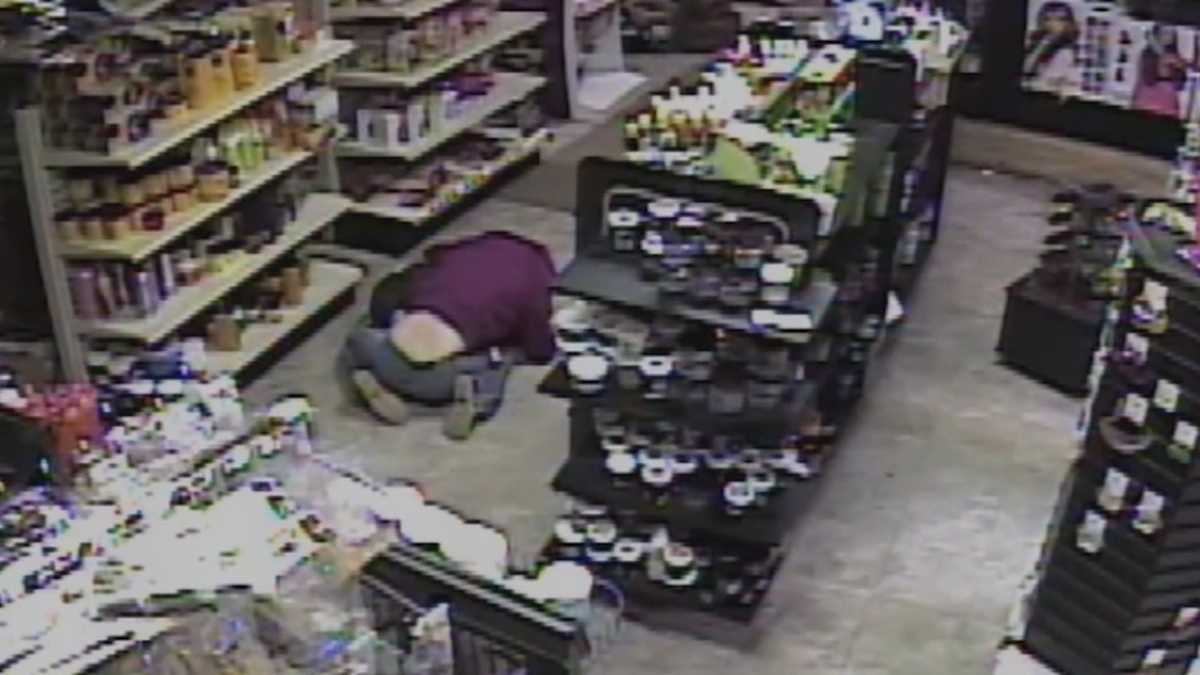 Parents thank customer who protected child during armed robbery