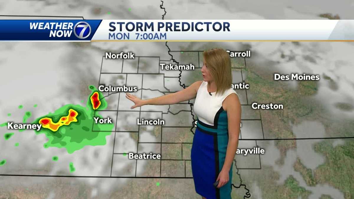 Warm and humid today, storms possible overnight