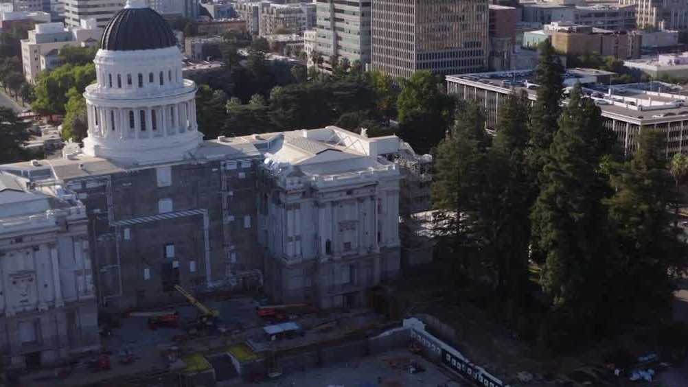 California Legislature spends millions for Capitol Annex stonework