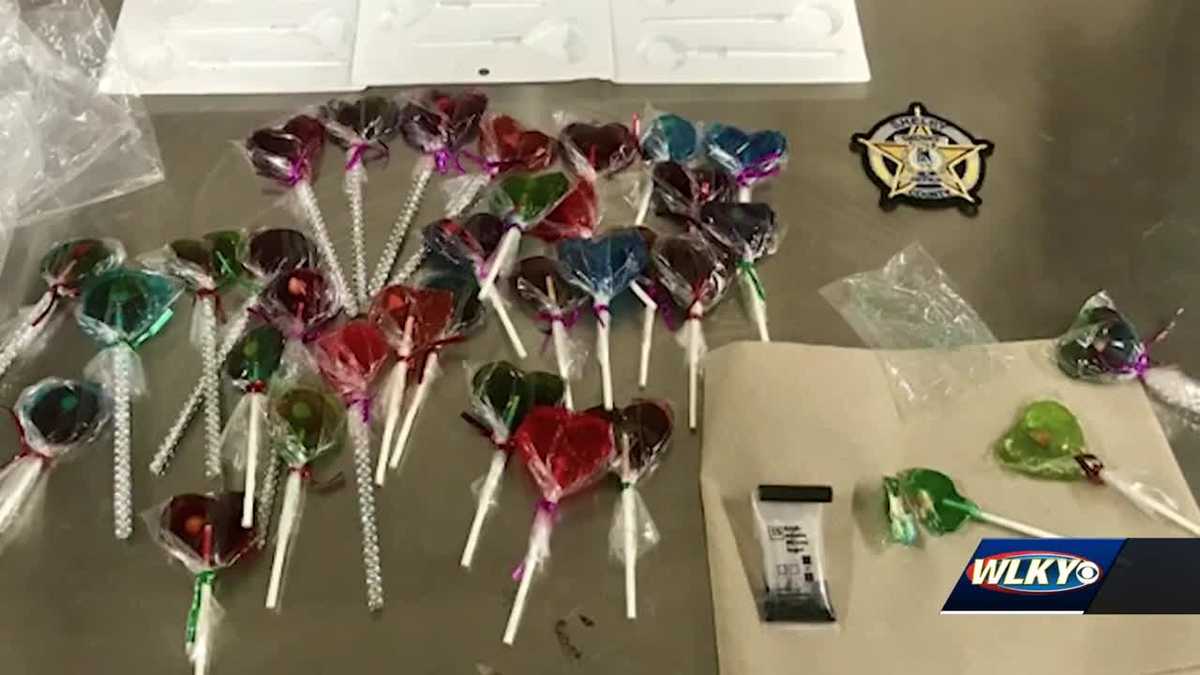 More than 30 drug-laced lollipops were confiscated in Shelby County