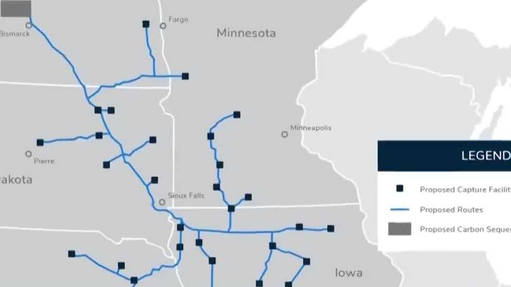 Carbon Summit Solutions' pipeline progress in Pottawattamie County