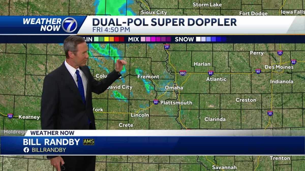 Omaha Nebraska Friday evening weather