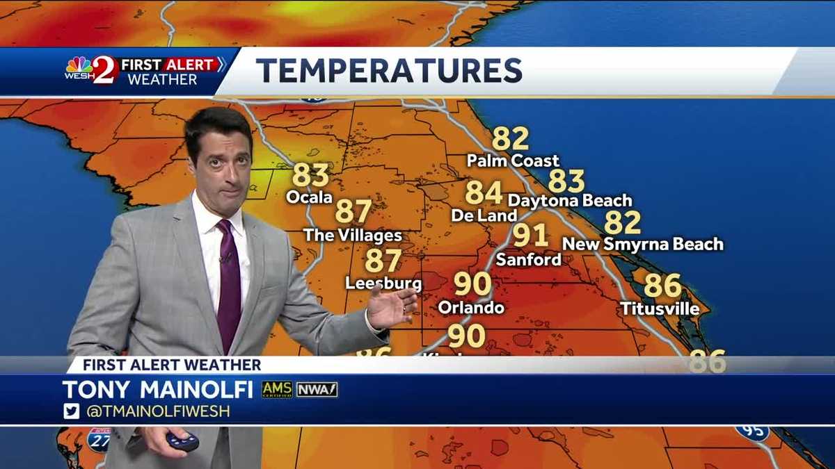 Heat Fuels Storms On Thursday