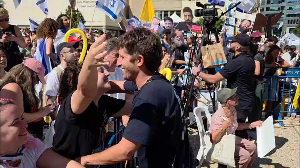 WATCH: Hostages reunite with their families, friends