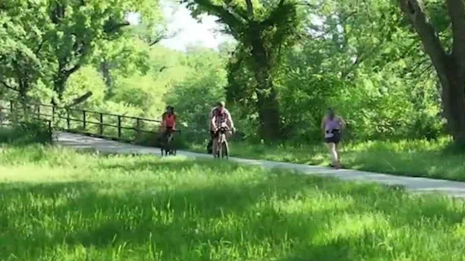 Part of Bill Riley trail at Des Moines' Water Works Park reopens