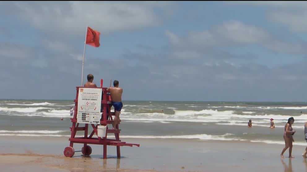 Dangerous rip currents at Daytona Beach give way to water rescues