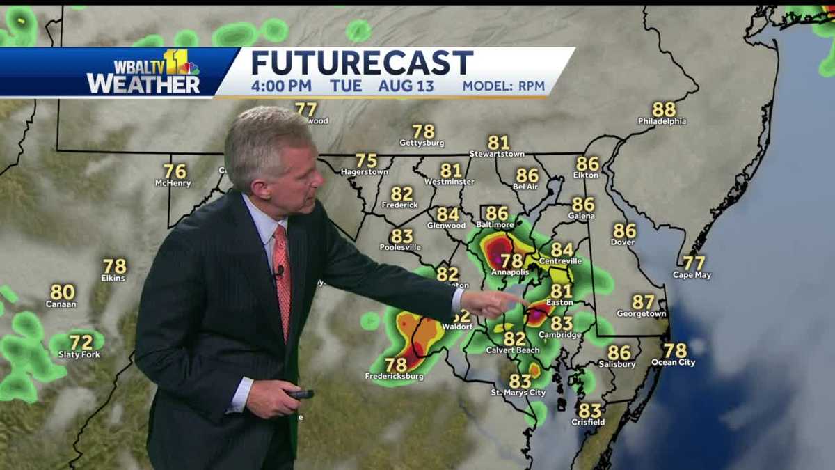 Chance for severe weather in forecast on Tuesday