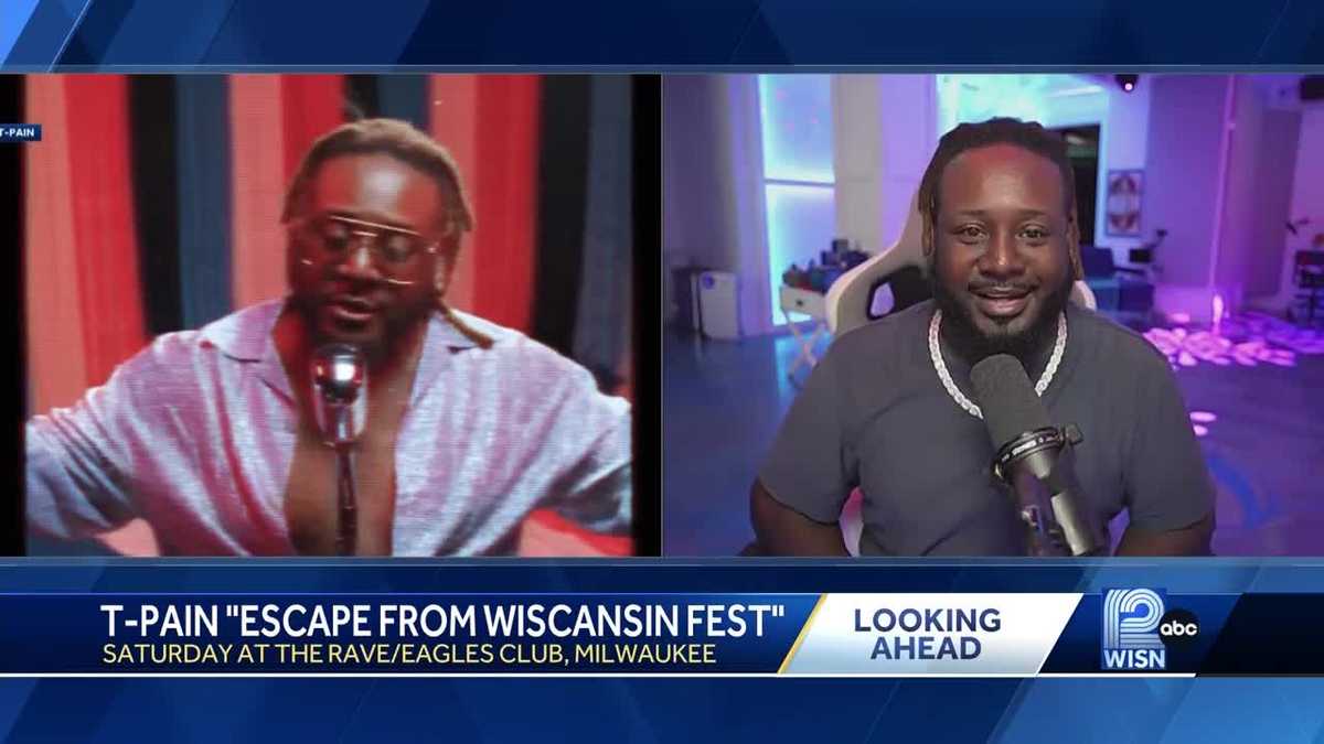 T-Pain's 'Escape from Wiscansin Fest' is Saturday in Milwaukee
