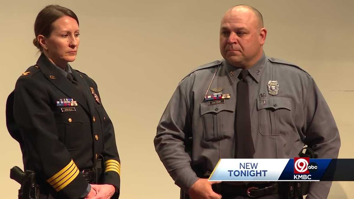 Kansas City police officers honored for service to the city