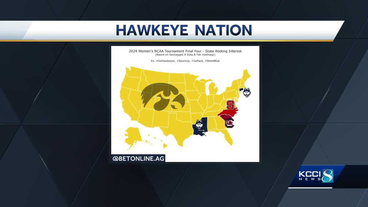 Hawkeye Nation: Most of the country rooting for Iowa in NCAA Final Four