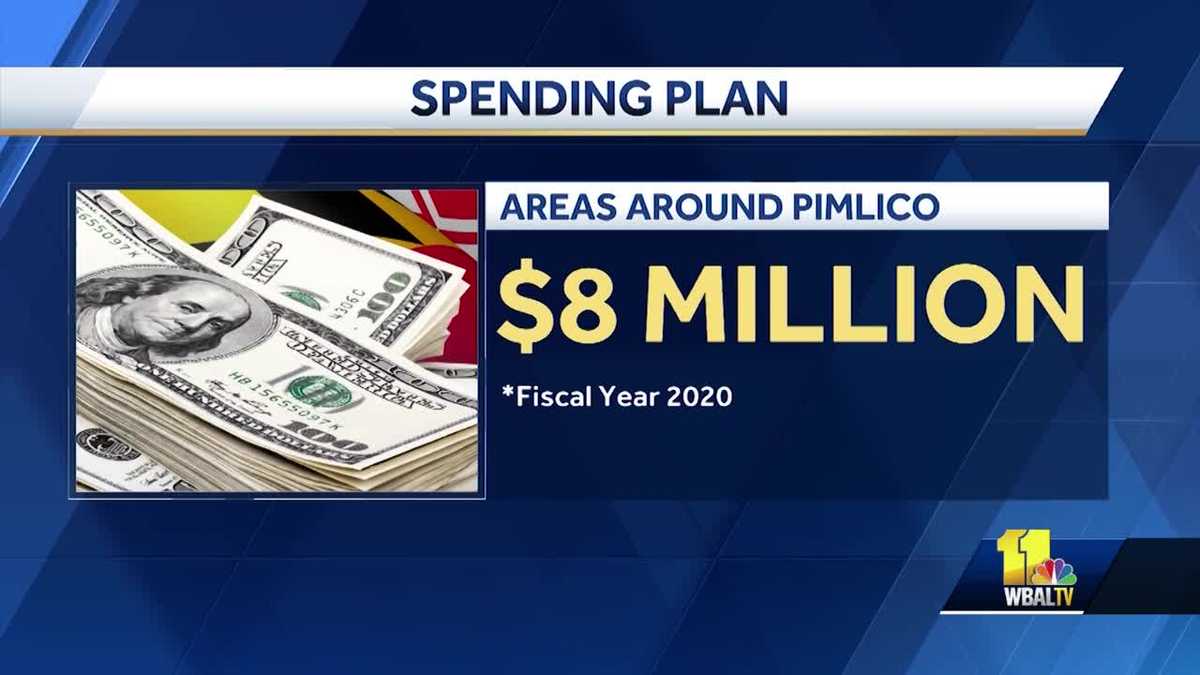 Spending plan for Pimlico Race Track, surrounding area released