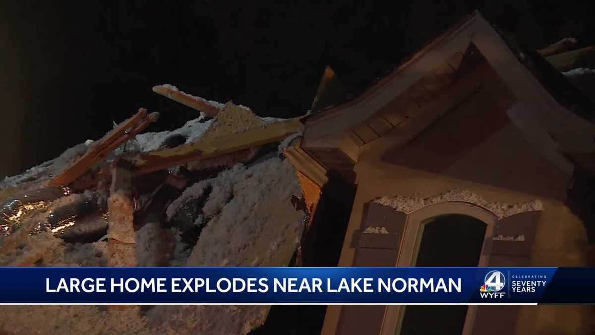 Explosion at NC home leaves one dead, home destroyed