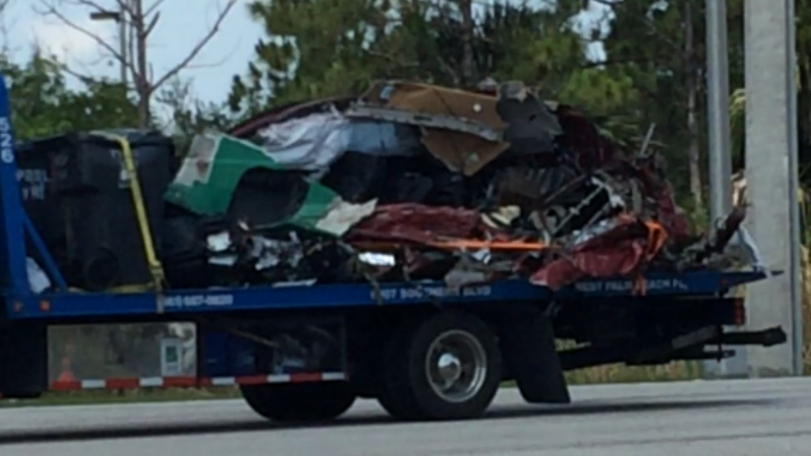 Video of van involved in fatal Beeline Highway crash