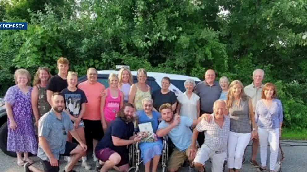 Hooksett, NH woman honored with key to city on 100th birthday