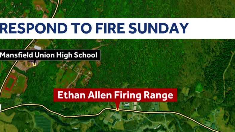 Fire breaks out at Camp Ethan Allen National Guard base in Jericho
