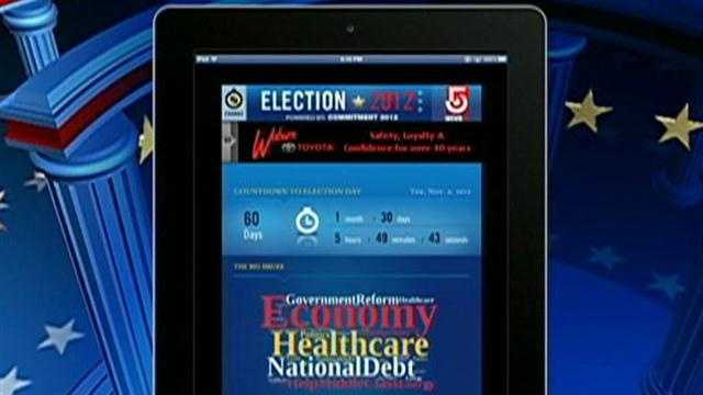 WCVB Election App On-Air Demo