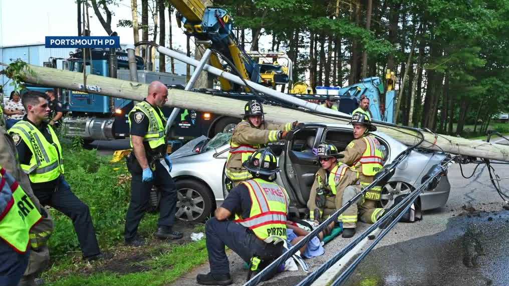 Distracted Driver Faces Charges After Crashing Into Utility Pole