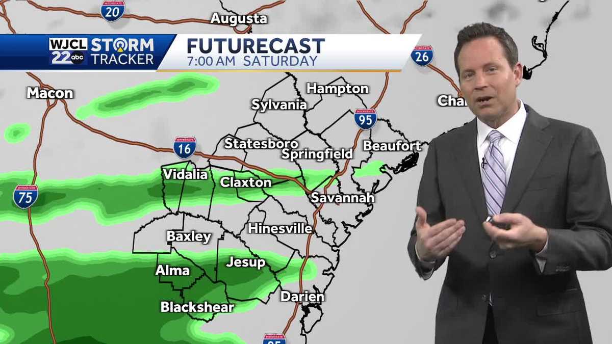 Savannah: Tracking weekend forecast