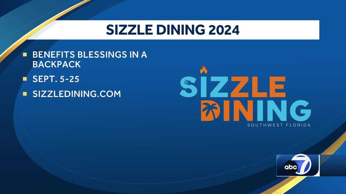 Sizzle Dining kicks off Sept. 5