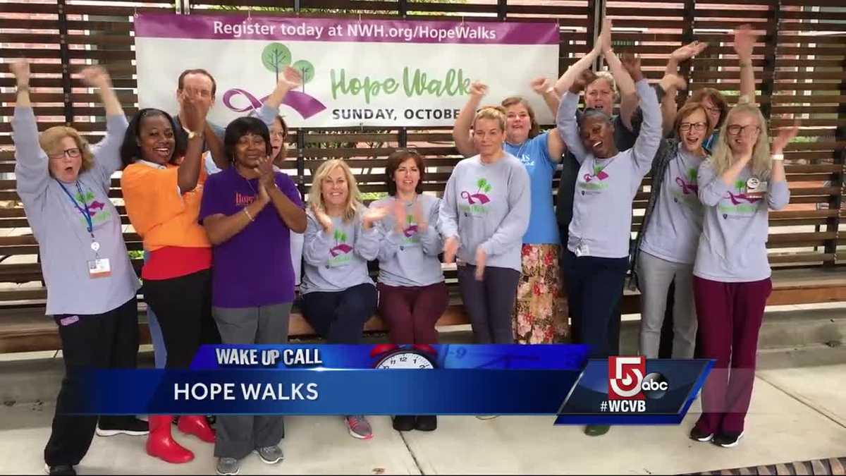 Wake up call: Hope Walks