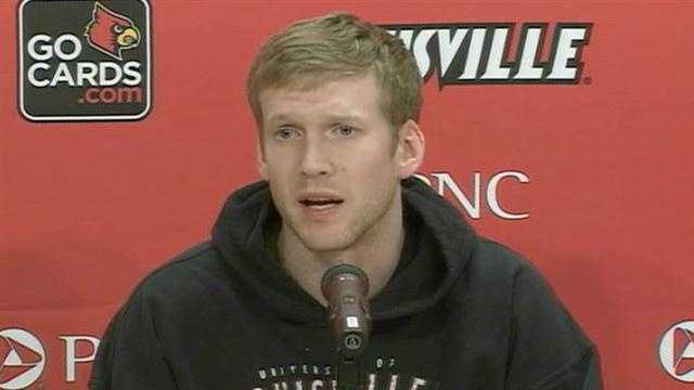 Tim Henderson on Senior Day