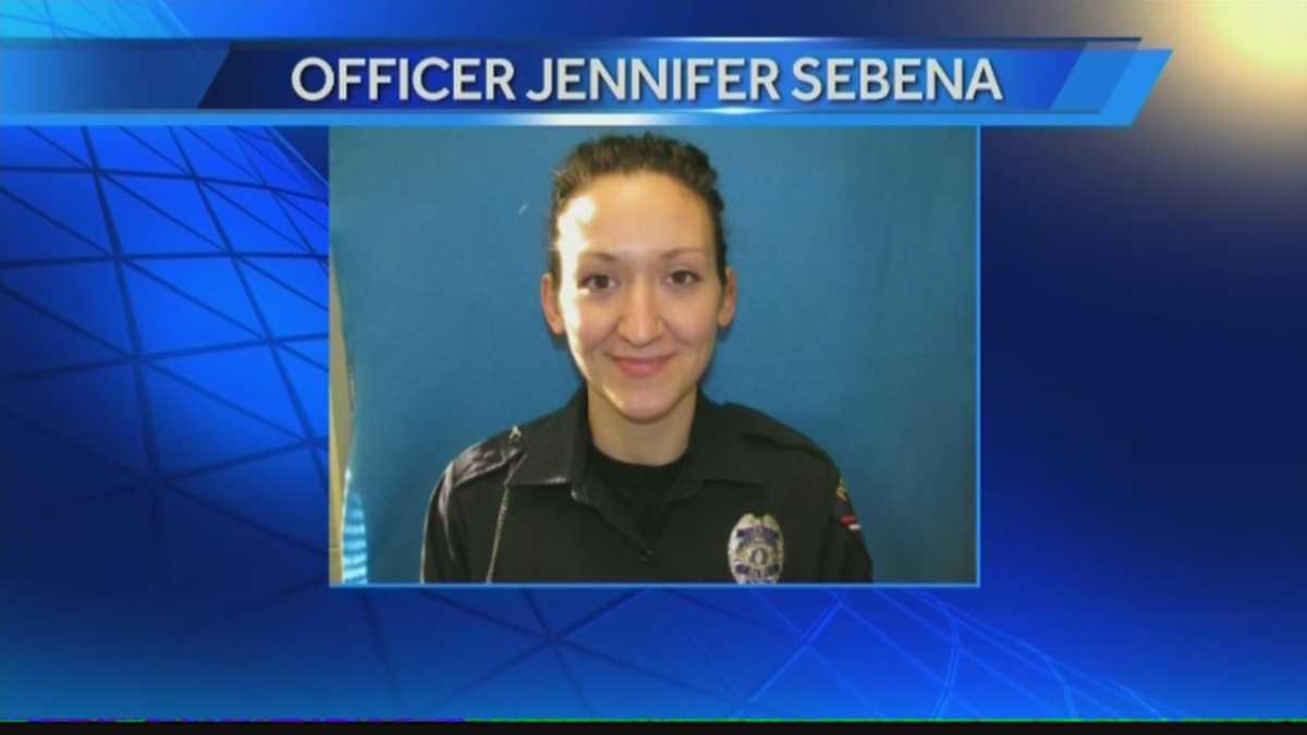 First pitch honors Officer Jennifer Sebena