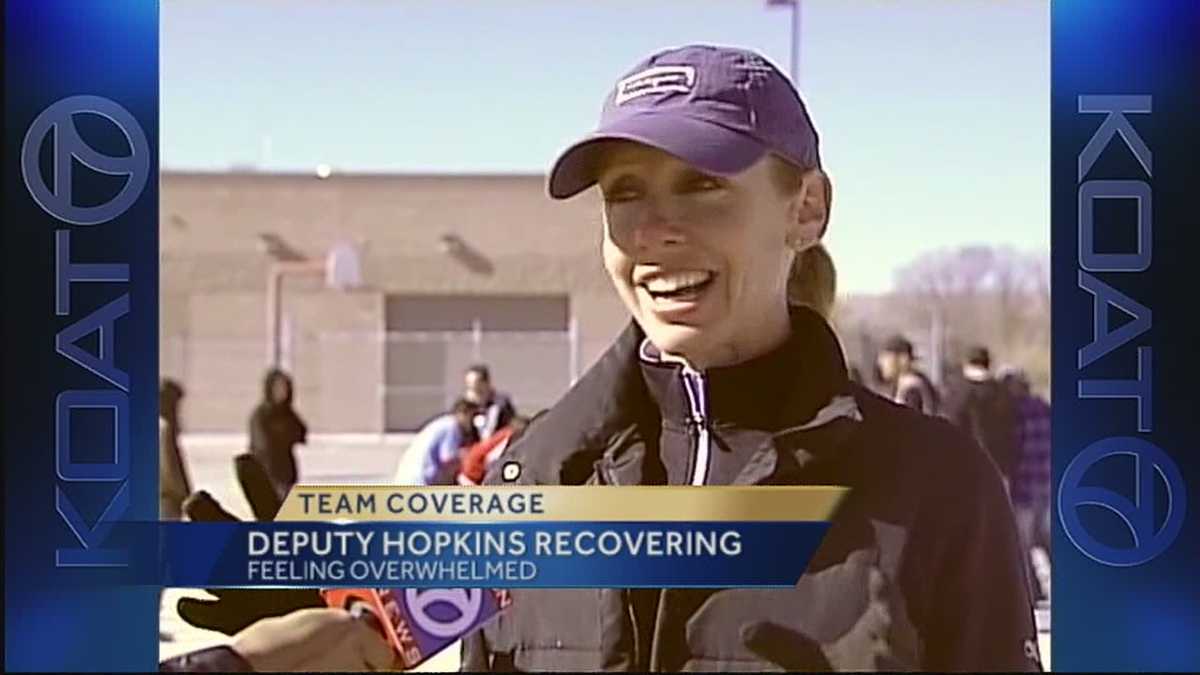 With support, Robin Hopkins is recovering from shooting