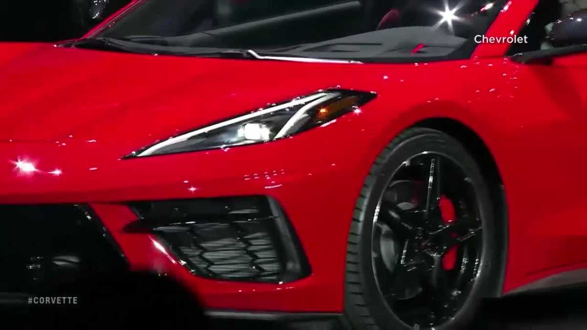 WATCH: Chevy unveils mid-engine 2020 Corvette