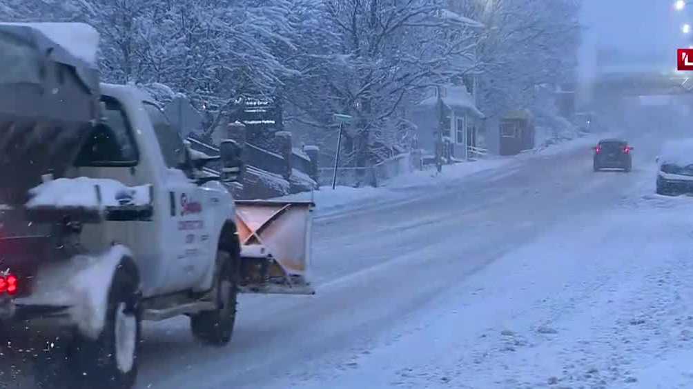 Snow continues to pile up in Worcester