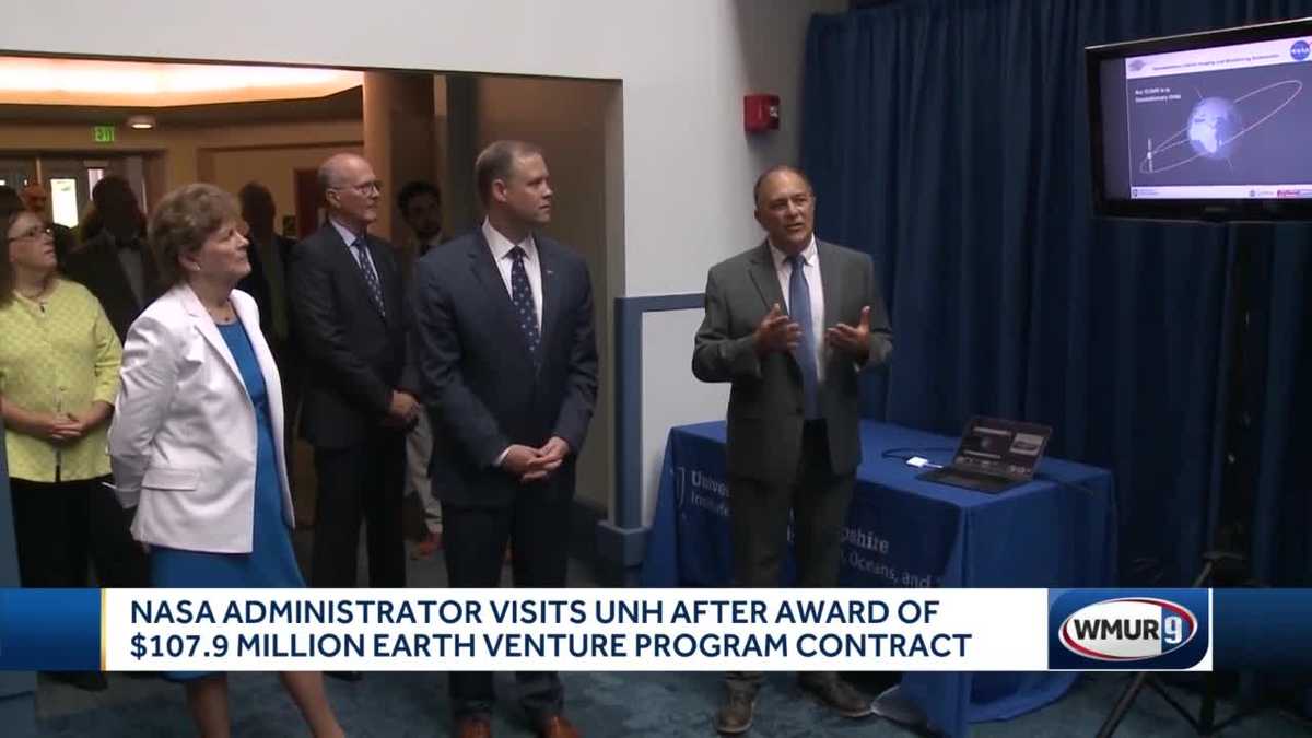 NASA administrator visits UNH