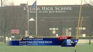 Antigo police stop shooter outside high school prom