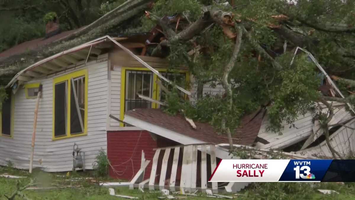 Sally leaves behind damage and destruction along the Alabama, Florida coast