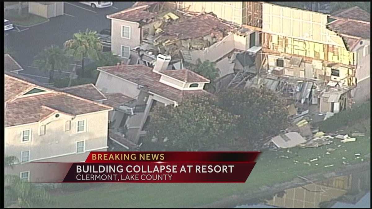 Possible sinkhole leads to building collapse