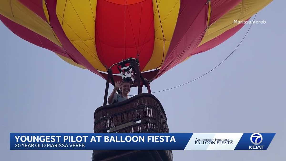 Youngest pilot at Balloon Fiesta inspired by family tradition