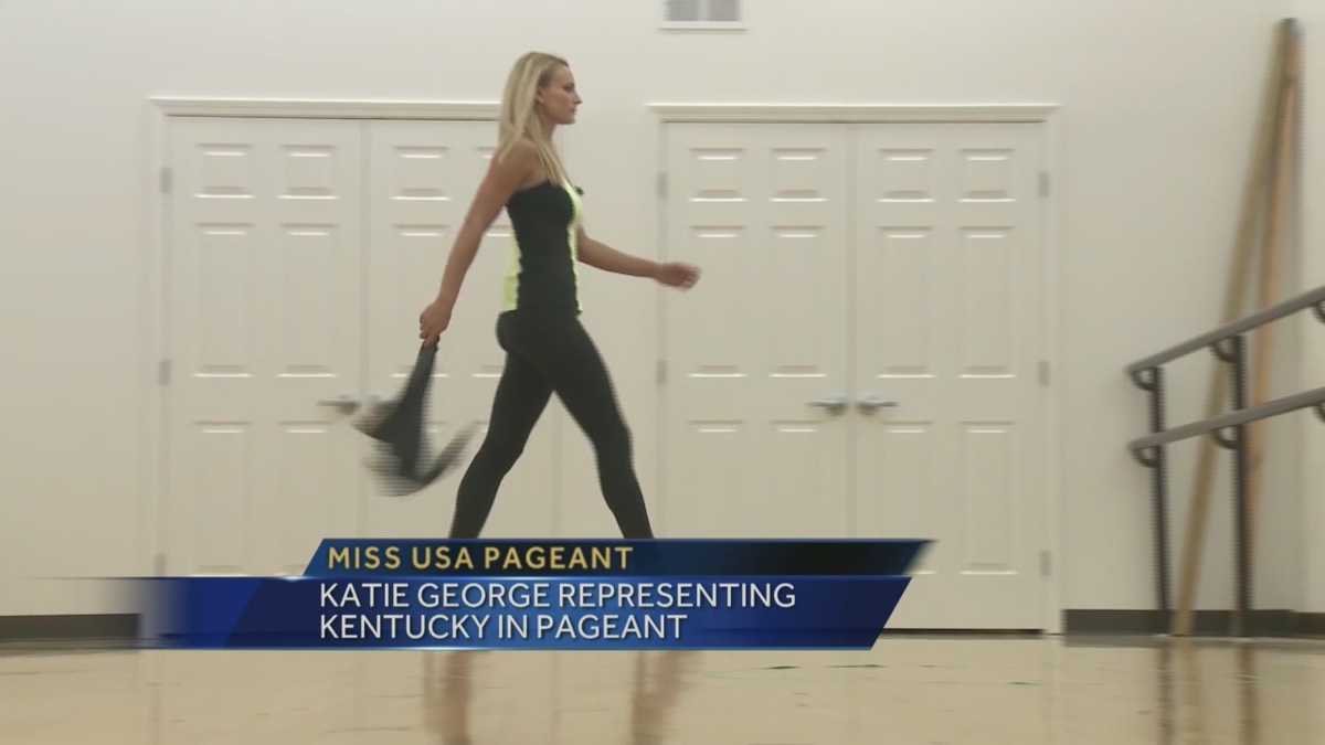 Kentucky's Katie George prepares for Miss USA