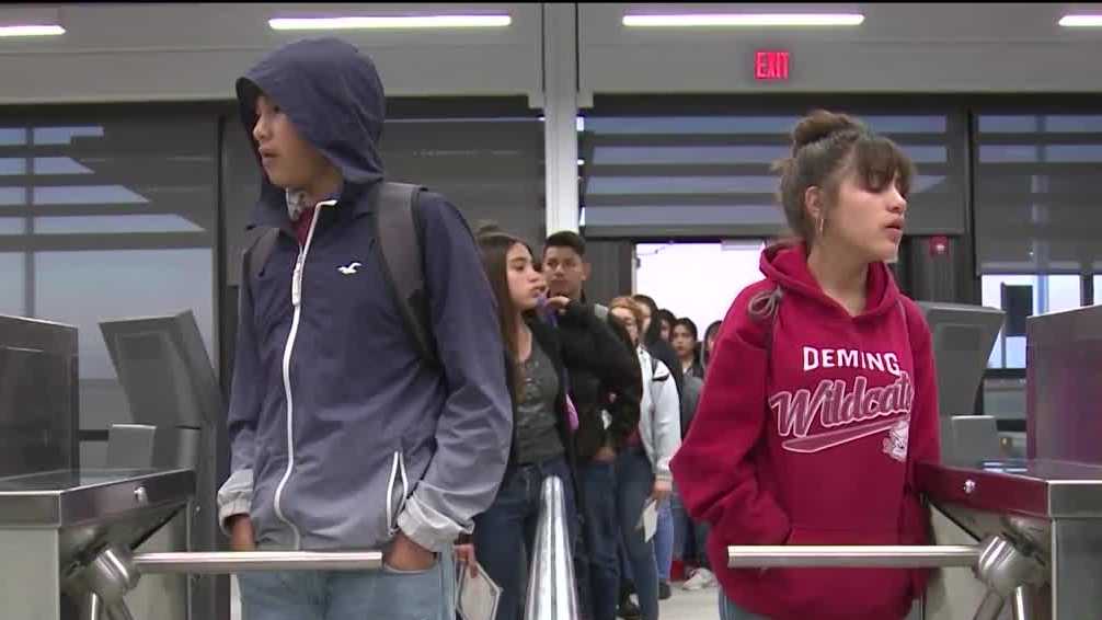 Hundreds of students cross border for an American education