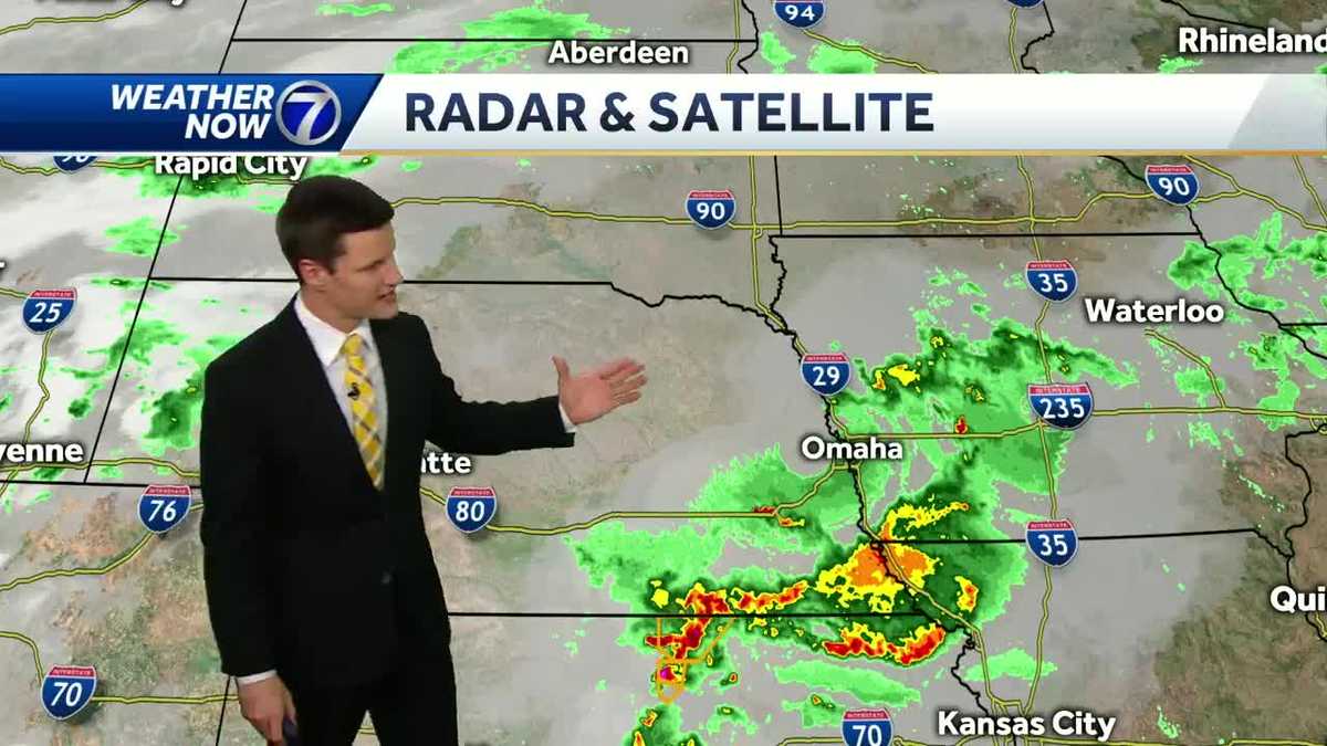 Scattered showers possible overnight, more cool and wet weather coming ...