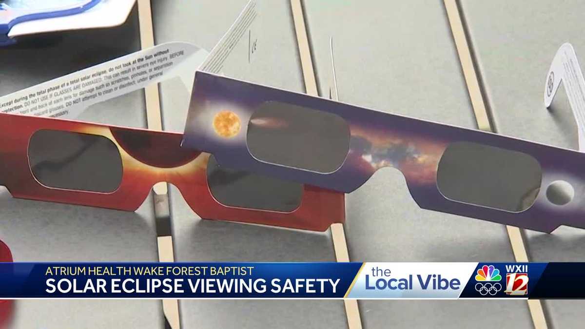 Solar Eclipse: Triad ophthalmologist's safety tips for viewing