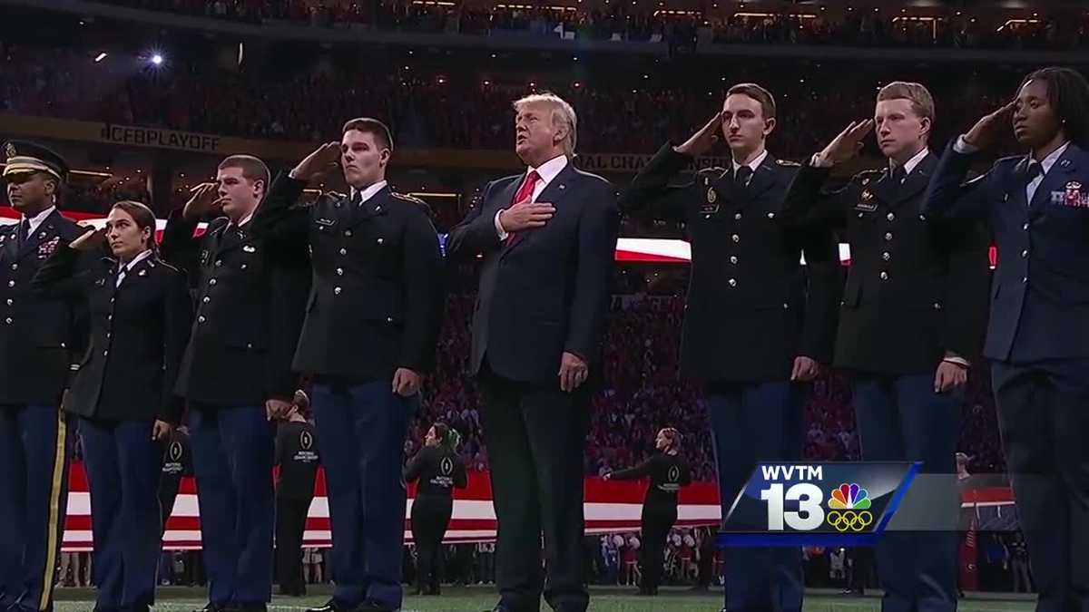 UA ROTC cadet talks title game experience with President Trump