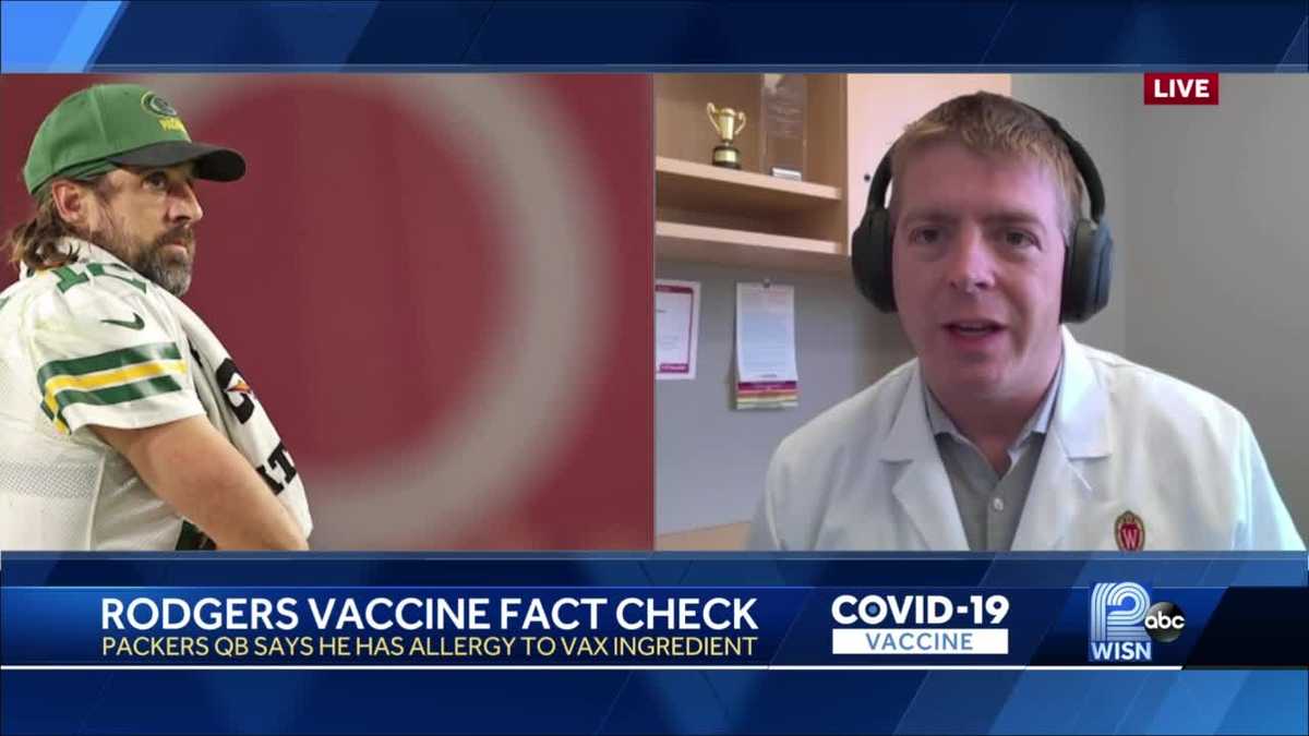Doctor: Aaron Rodgers COVID-19 vaccine fact check