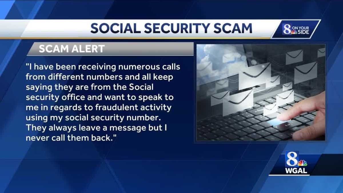 SOCIAL SECURITY SCAM shows no signs of slowing down