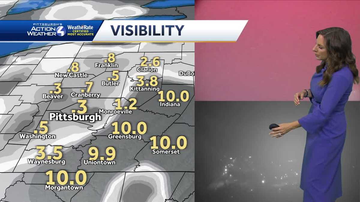 Fog & Drizzle to Kickoff your Friday