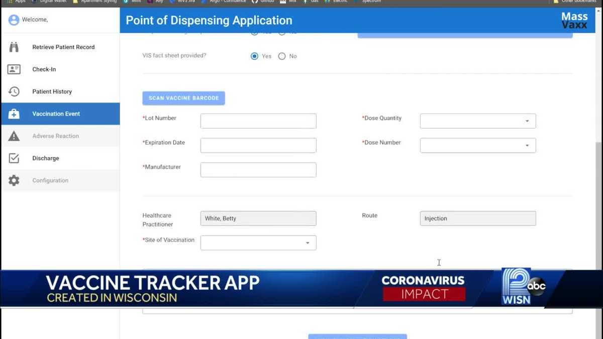 COVID-19: Wisconsin vaccine tracking app set to go live