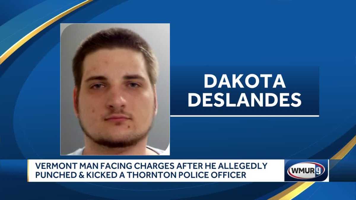 Vt Man Charged After Allegedly Assaulting Thornton Officer