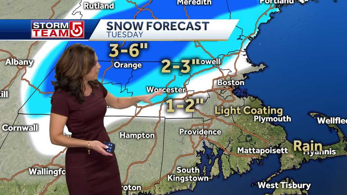 Video: More messy winter weather expected Tuesday
