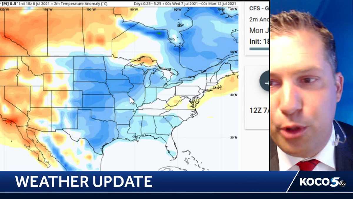 July Temperature Outlook